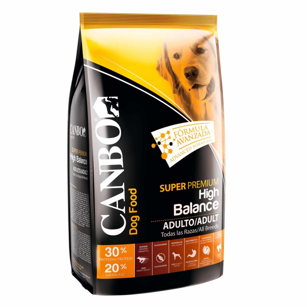 CANBO SUPER PREMIUM ADULTO HIGH BALANCE TODAS LAS RAZAS - Mascota Veloz